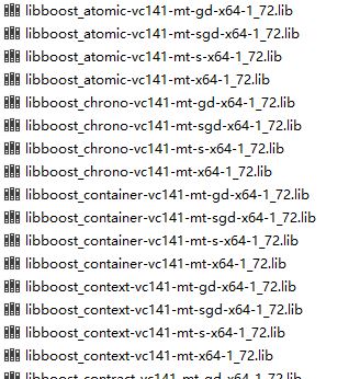 LINK : fatal error LNK1104: 无法打开文件“libboost_filesystem-vc141-mt-sgd-x64-1_72.lib”_abaqus ...