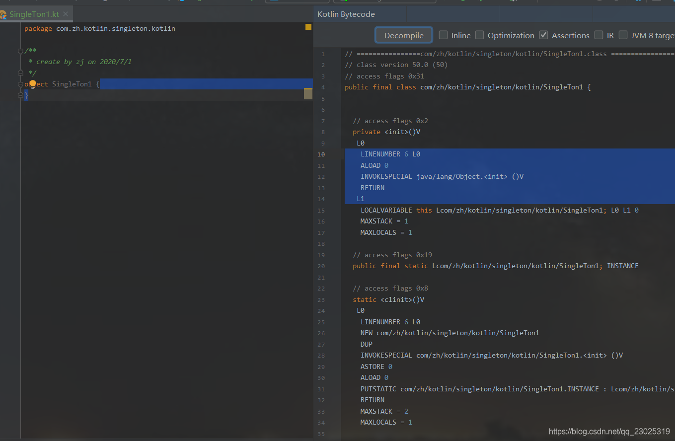 Kotlin单例方法kotlin 单例写法 Csdn博客
