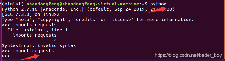 Ubuntu16 04使用anaconda创建对应python版本的虚拟环境 Anaconda配置python环境 Ubuntu16 04