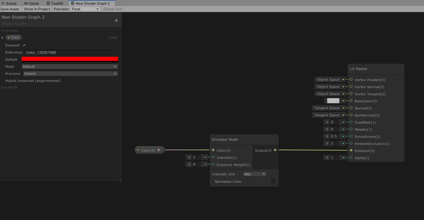 Unity HDRP ShaderGraph 如何开启材质球自发光属性_unity hdrp 高亮材质-CSDN博客