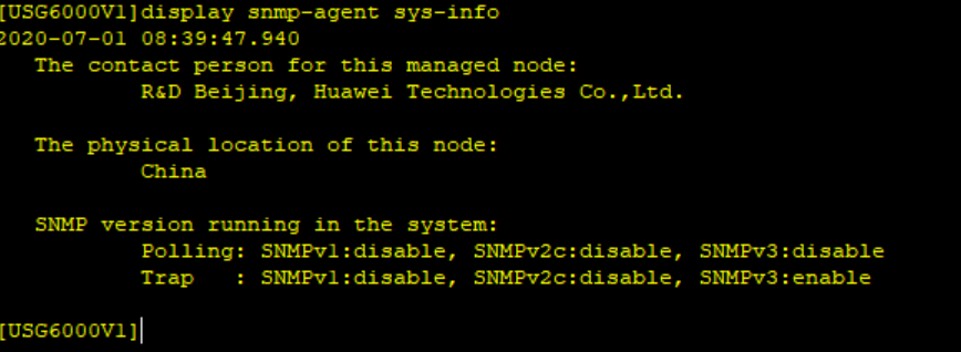 防火墙SNMP服务器、日志服务器等配置（每天分享一些关于防火墙的基本配置，大家一起学习，一起交流下）_snmp-agent v3 usg6000-CSDN博客