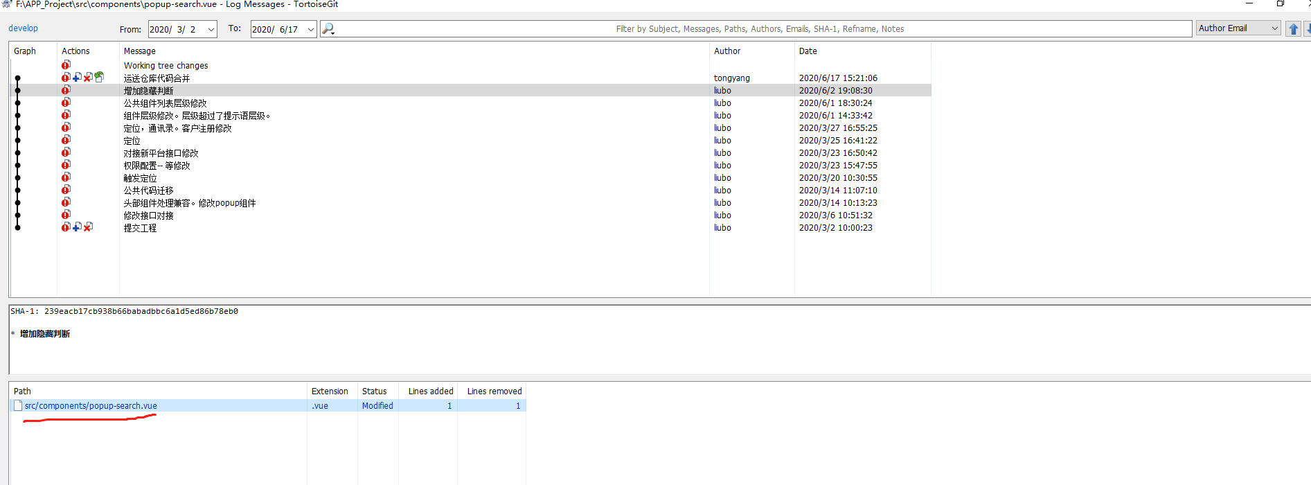 Tortoise git 小乌龟 对某个文件回退版本_git revert to this revision-CSDN博客