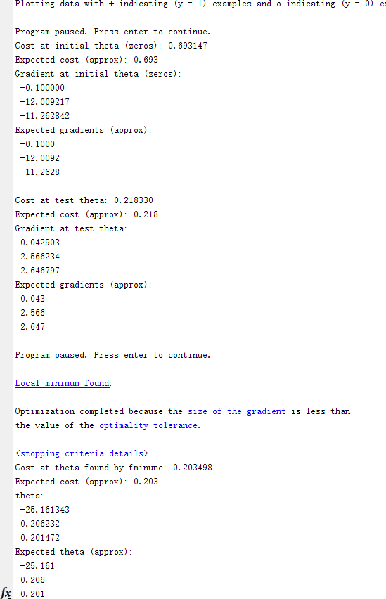 机器学习——吴恩达——编程作业ex2——MATLAB + Python_matla交吴恩达作业-CSDN博客