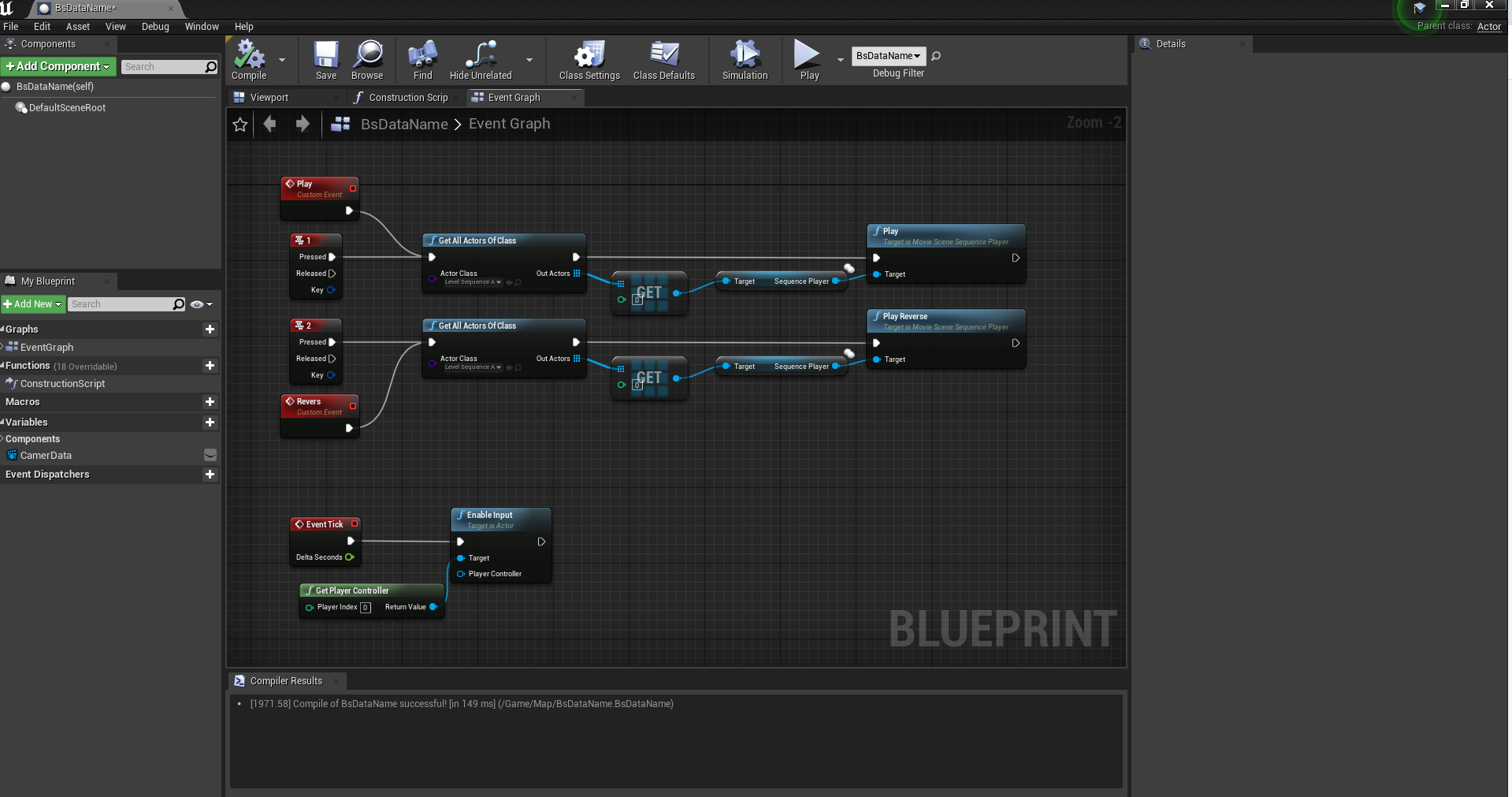 UE4如何通过Actor控制LevelSequence动画_ue4 alevelsequenceactor-CSDN博客