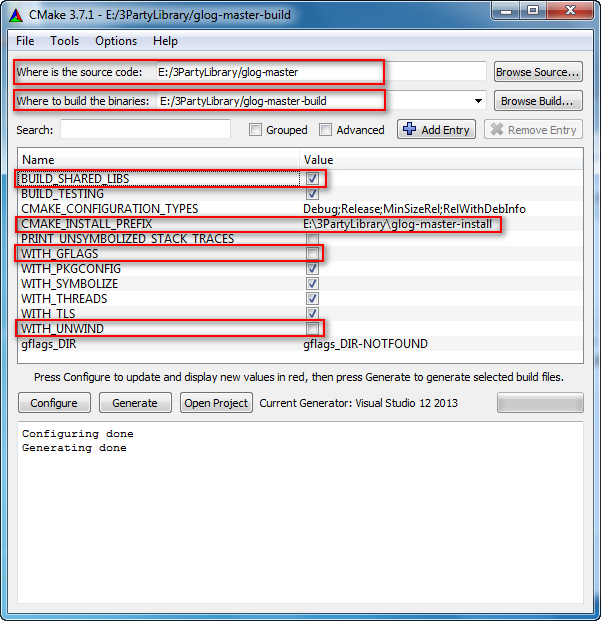 Windows下glog的编译和使用_glog编译-CSDN博客