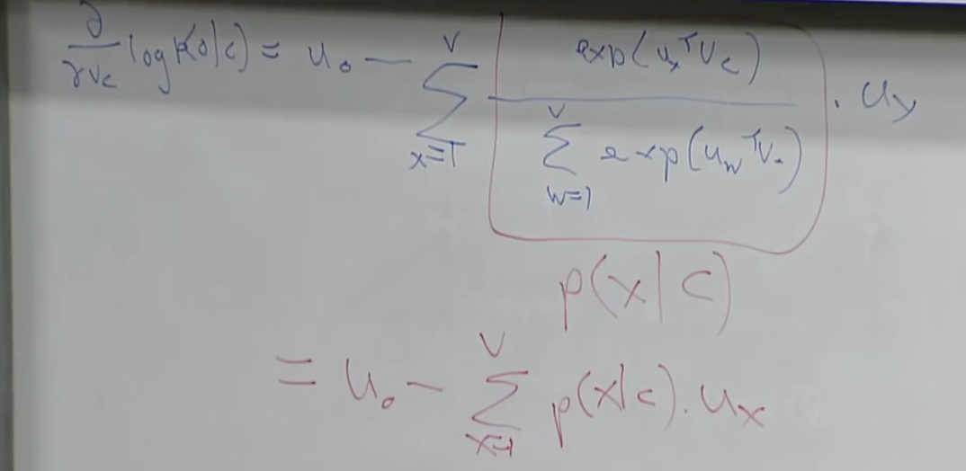 2019年CS224N课程笔记-Lecture 1: Introduction and Word Vectors_为什么一个词汇要用两种向量表示(中心词向量和背景词向量)-CSDN博客