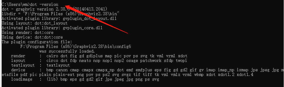解决failed To Execute ‘dot ‘ Tsvg Make Sure The Graphviz Executables Are On Your Systems