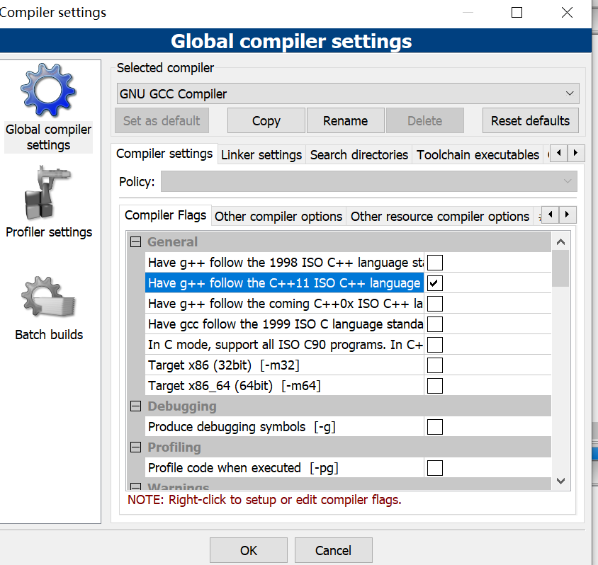 codeblocks:error: in C++98 ‘xxx’ must be initialized by constructor, not by ‘{...}’_in c++98 'x ...