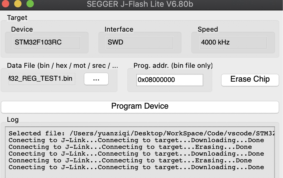 [STM32] Mac开发STM32之JLink常用方法_jflash mac-CSDN博客