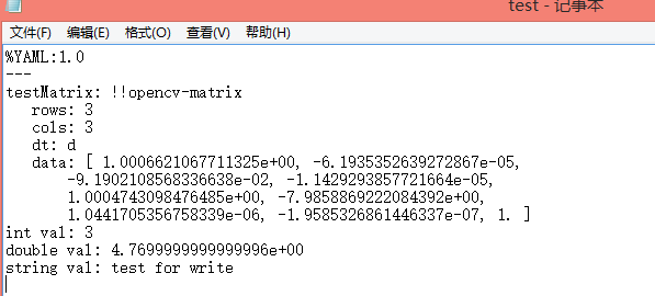 (OpenCV学习) FileStorage()——将Mat存储为txt_Lucky&Happy的博客-CSDN博客