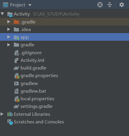 Android studio项目目录结构_android studio gradle目录-CSDN博客