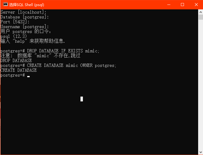 MIMIC III（windows安装MIMIC III数据库）_mimic-iii 数据集下载-CSDN博客