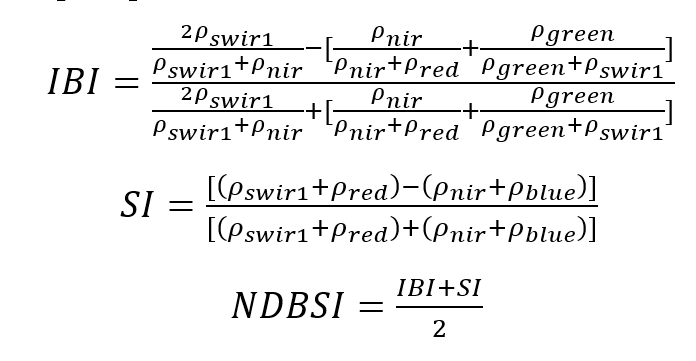 遥感生态指数（RSEI）——四个指数的计算-CSDN博客
