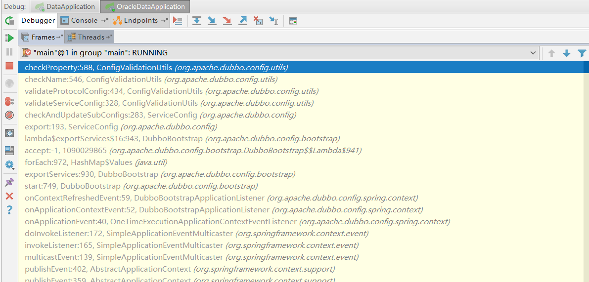 dubbo启动报错：org.apache.dubbo.config.ProtocolConfig#0“ contains illegal character, only digit ...