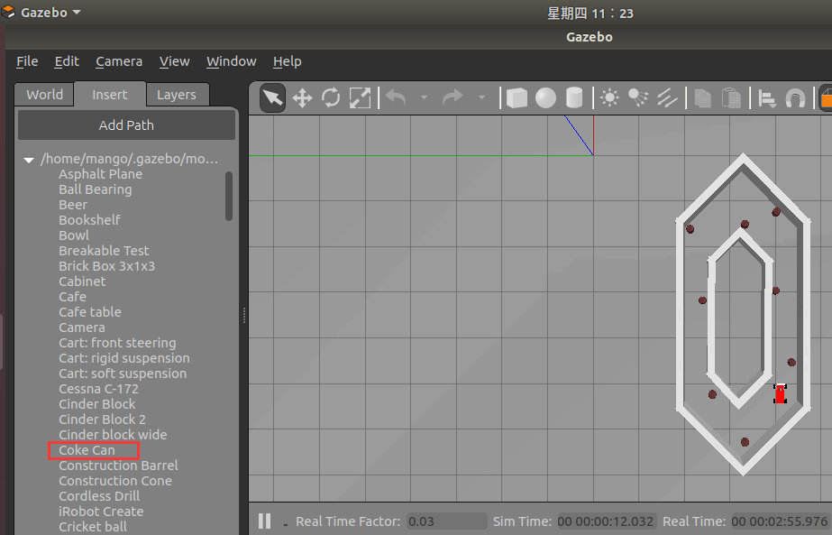 Ubuntu18.04下利用Gazebo搭建赛道完成ROS机器人定位导航仿真 + 加载YOLO检测识别标记物体【智能车】_gazebo仿真识别物体-CSDN博客