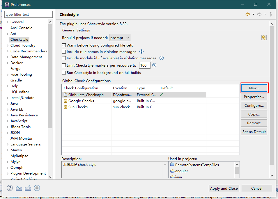 eclipse checkstyle安装及使用_eclipse checkstyle xml-CSDN博客