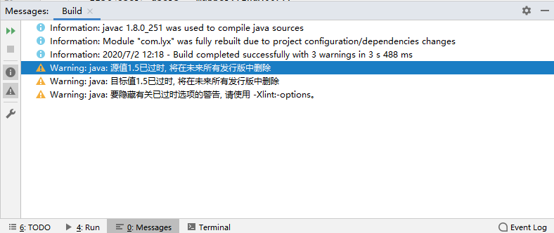 IDEA运行Maven项目时提示Warning:java：源值1.5已过时, 将在未来所有发行版中删除_maven warning-CSDN博客