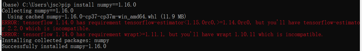 tensorflow与tensorlayer、numpy版本对应的一些坑_tensorlayer和tensorflow3的对应关系-CSDN博客