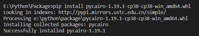 Windows上安装Python第三方库pycairo的解决办法_modulenotfounderror: no module named 'cairo-CSDN博客