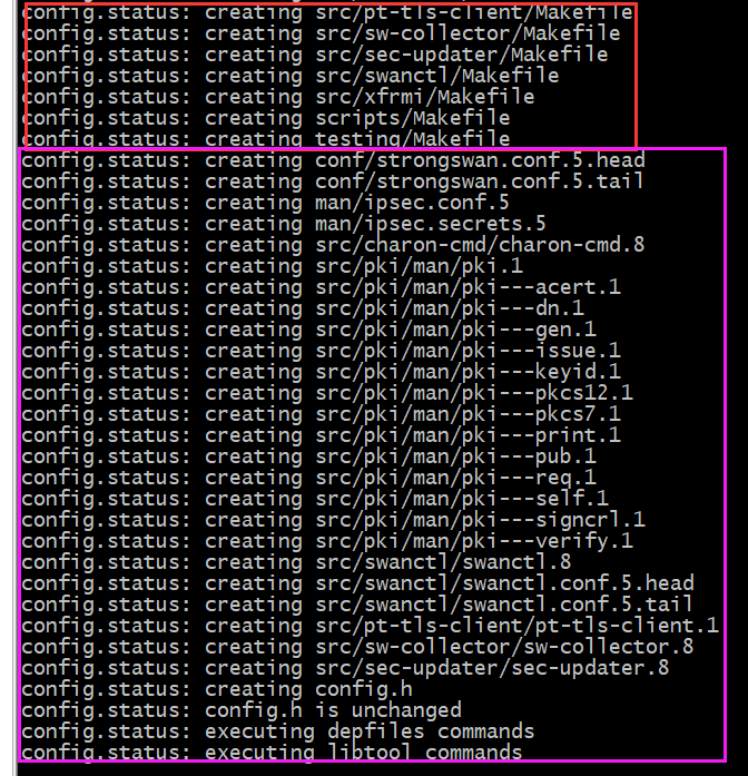 strongswan-1. 编译 执行脚本./configure make命令 出错_strongswan no rule to make target 'config.h', need-CSDN博客