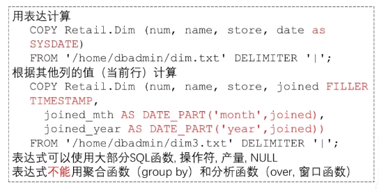 Vertica 数据导入导出 Copy命令_vertica copy-CSDN博客
