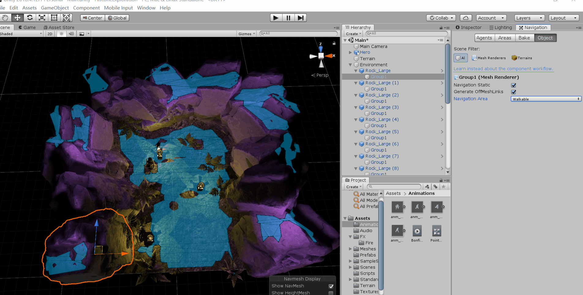 Unity的学习（三）：古迹探险_零基础入门unity - 古迹探险(unity2023)-CSDN博客