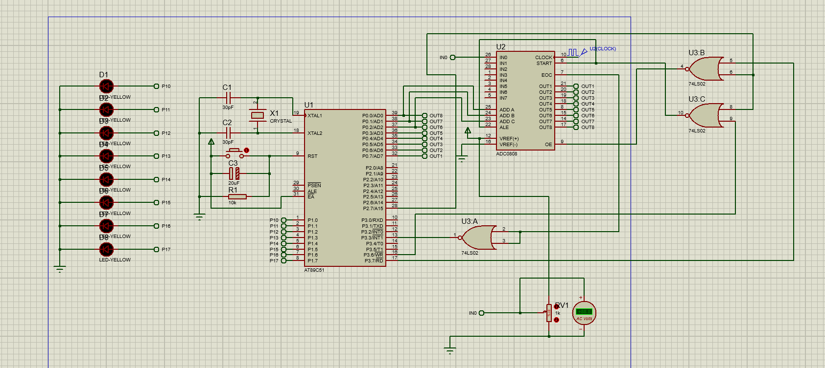89C51使用ADC0808模数转换_adc0808使用方法-CSDN博客