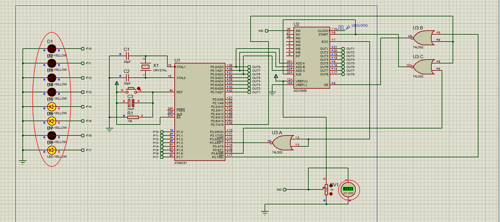 89C51使用ADC0808模数转换_adc0808使用方法-CSDN博客