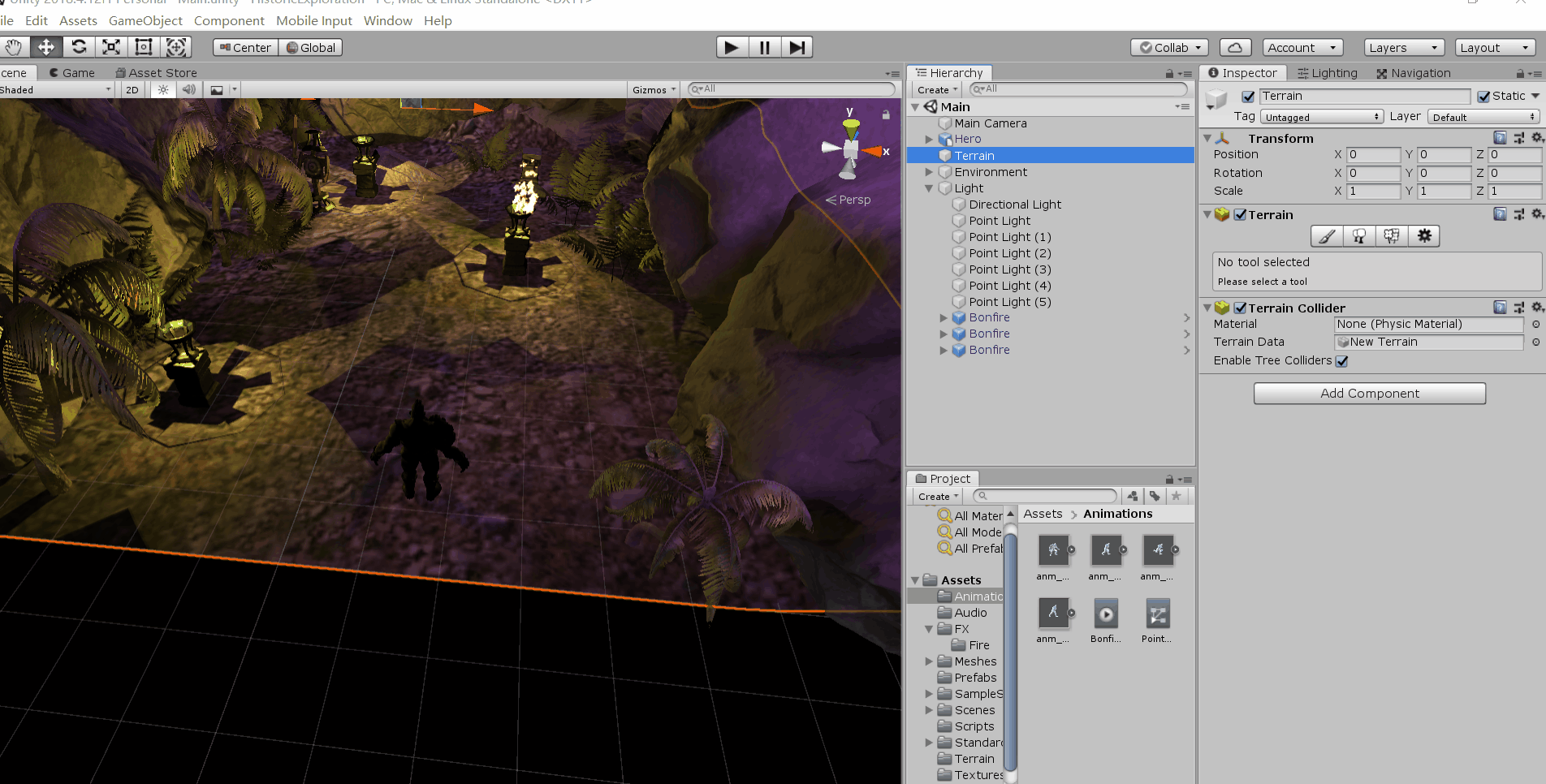 Unity的学习（三）：古迹探险_零基础入门unity - 古迹探险(unity2023)-CSDN博客