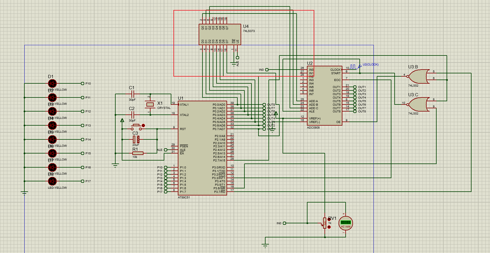 89C51使用ADC0808模数转换_adc0808使用方法-CSDN博客