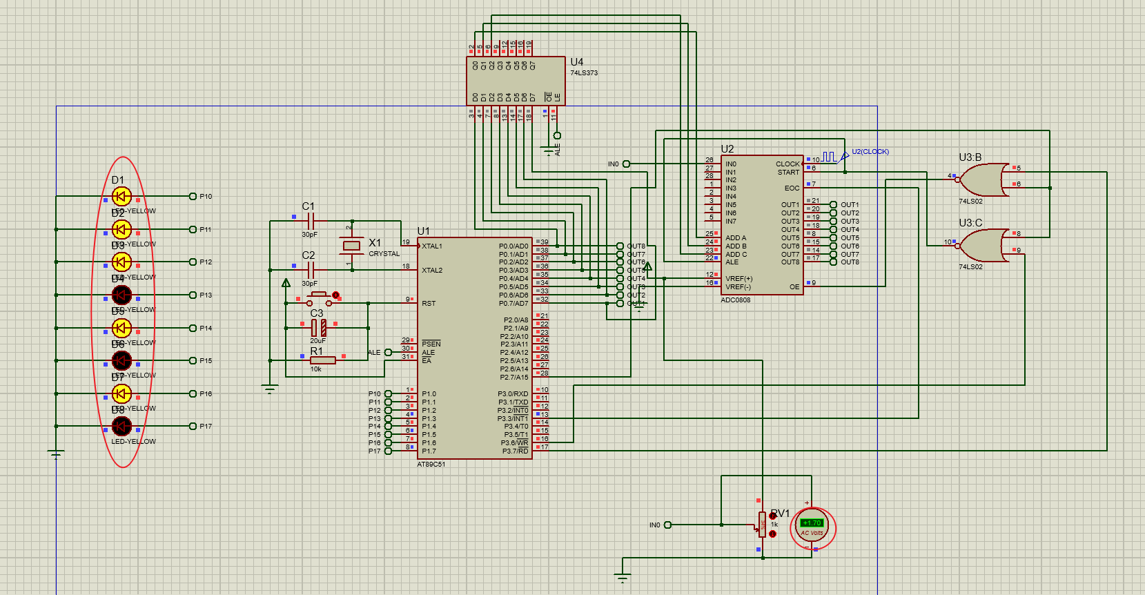 89C51使用ADC0808模数转换_adc0808使用方法-CSDN博客