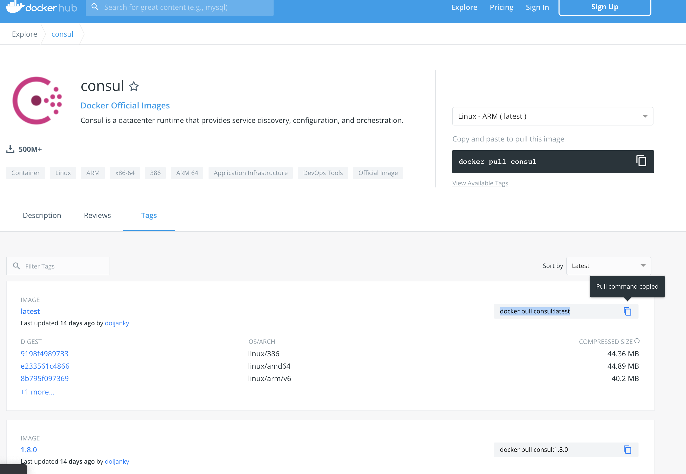 docker安装consul（单机）_docker查看consul版本-CSDN博客