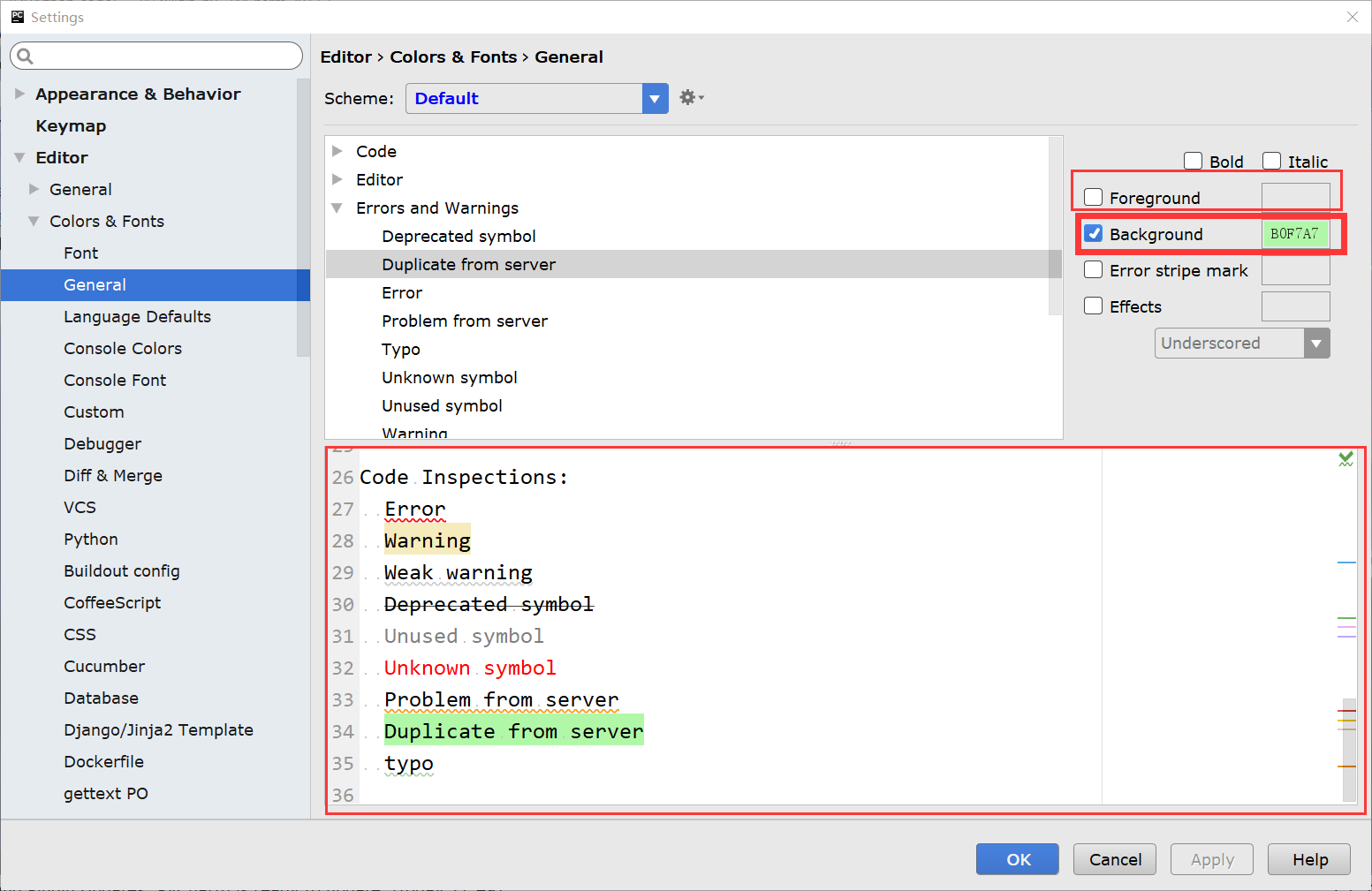 PyCharm调整配色，所在行背景色和字体颜色（如何不眼瞎系列）_pycharm颜色不明显-CSDN博客