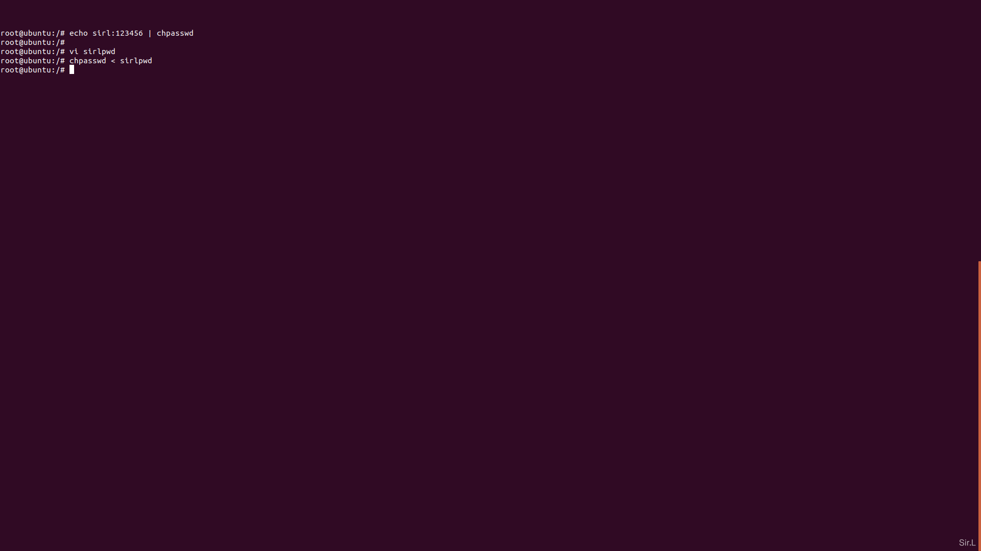 【Linux学习手册--新手必看篇】命令：chpasswd-CSDN博客