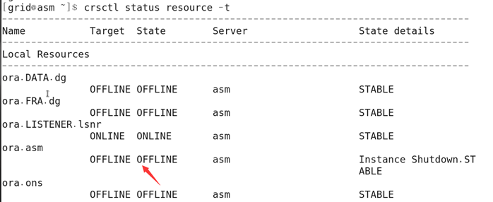 ASM和数据库实例，启动和关闭_启动asm-CSDN博客