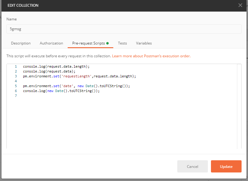 postman设置变量-全局和局部变量、Pre-request Script设置变量、内置变量_pre-request script设置可变变 ...