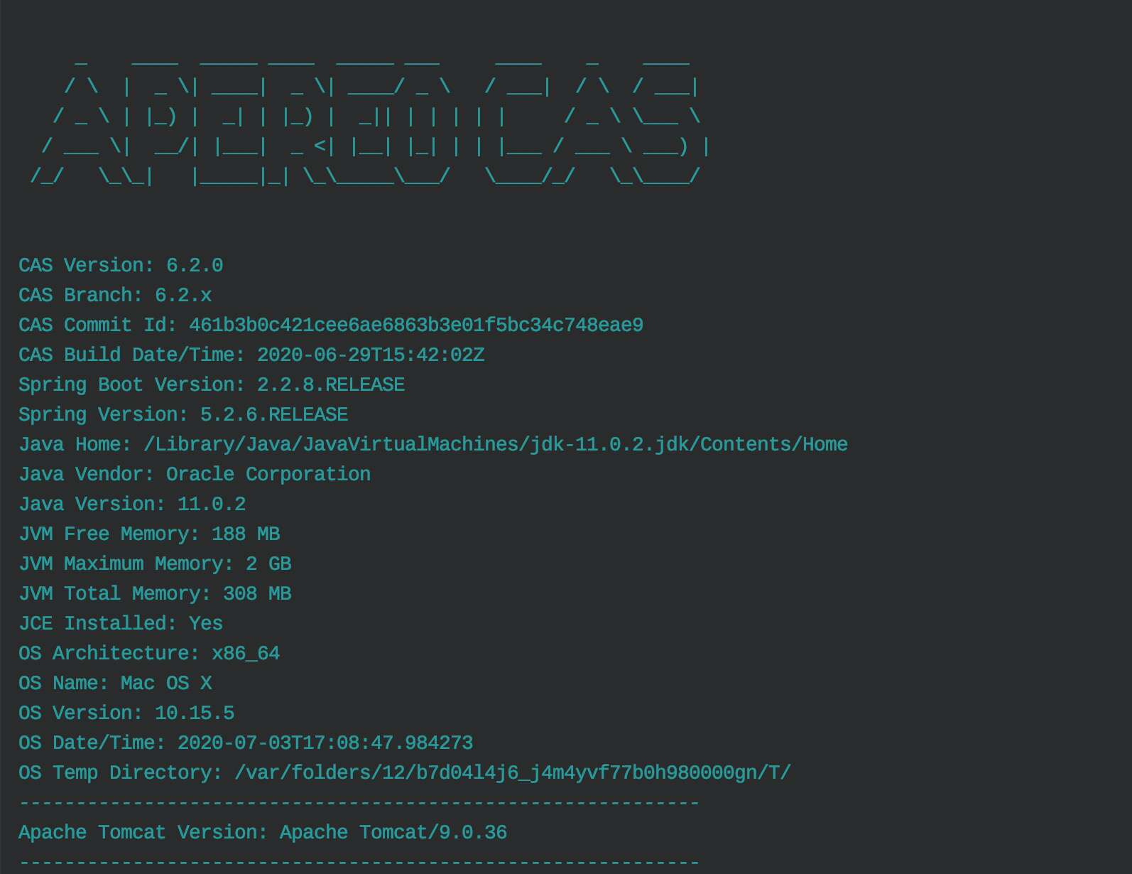 CAS server6.x配置与部署笔记_cas6_wolkenhu的博客-CSDN博客