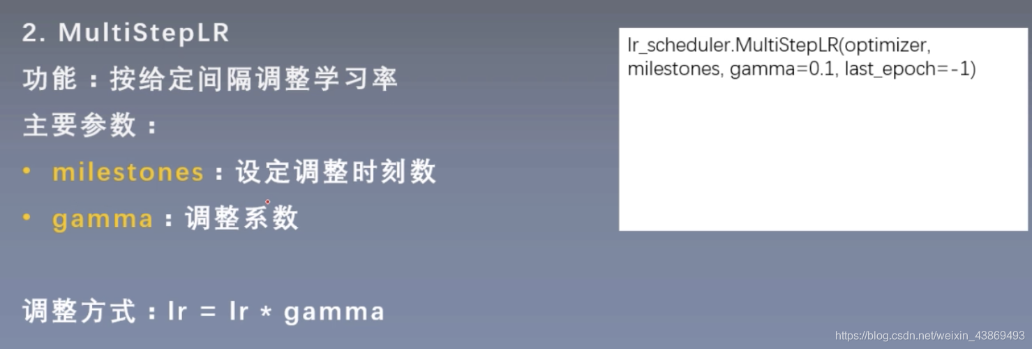 Pytorch 学习率调整策略schedulerpytorch代码如何修改epoch Csdn博客