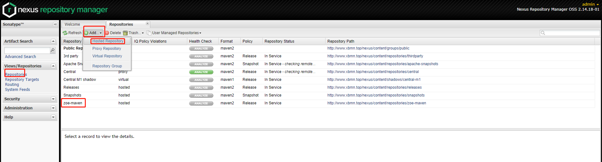 Docker 系列：部署nexus maven私服_docker部署nexus 如何配置host-CSDN博客