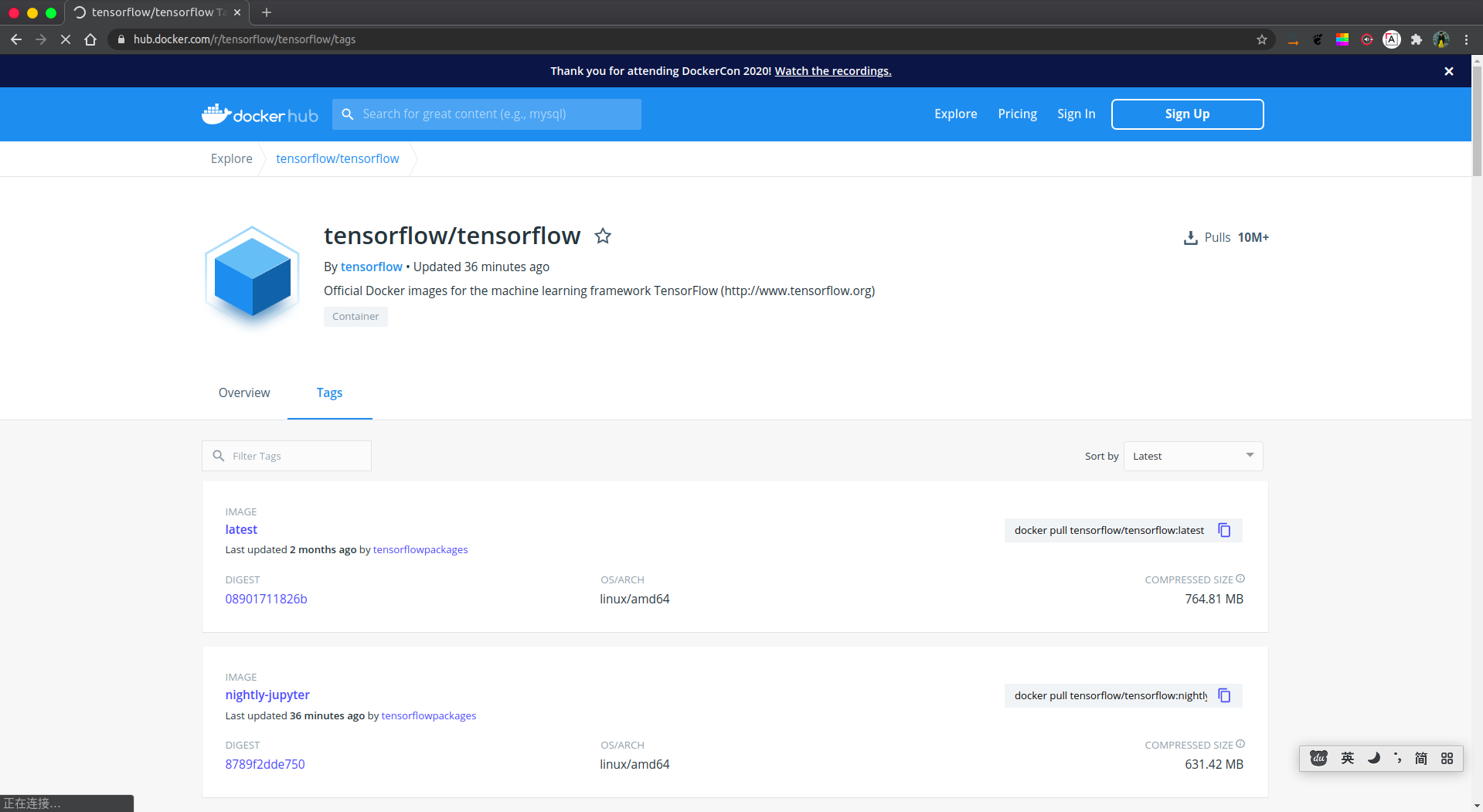 Ubuntu20.04安装与使用TensorFlow最新版-CSDN博客