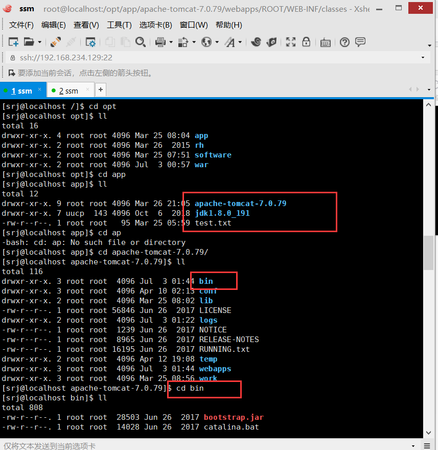 XShell部署项目到Linux_xshell如何将package-CSDN博客