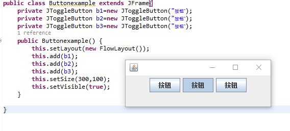 Java中swing组件的按钮（知识整理）swing Methodbutton Csdn博客 