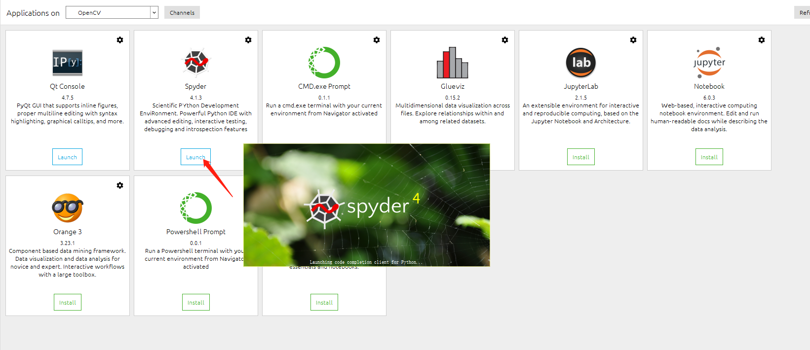 Anaconda安装OpenCV_God_6838的博客-CSDN博客_anaconda 安装opencv