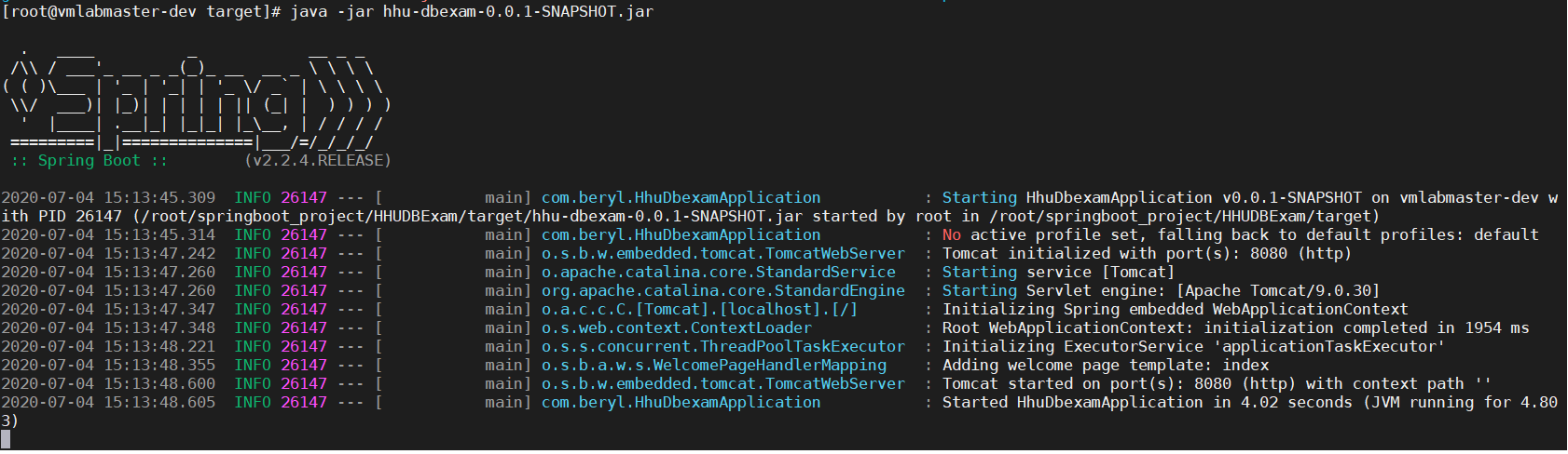 Springboot项目部署到k8s集群_spring boot项目需要打包出来才能运行到kbs集群?-CSDN博客