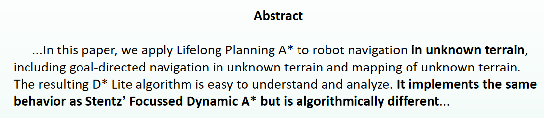 D* Lite(D star lite) 算法 python_d* lite算法python代码-CSDN博客
