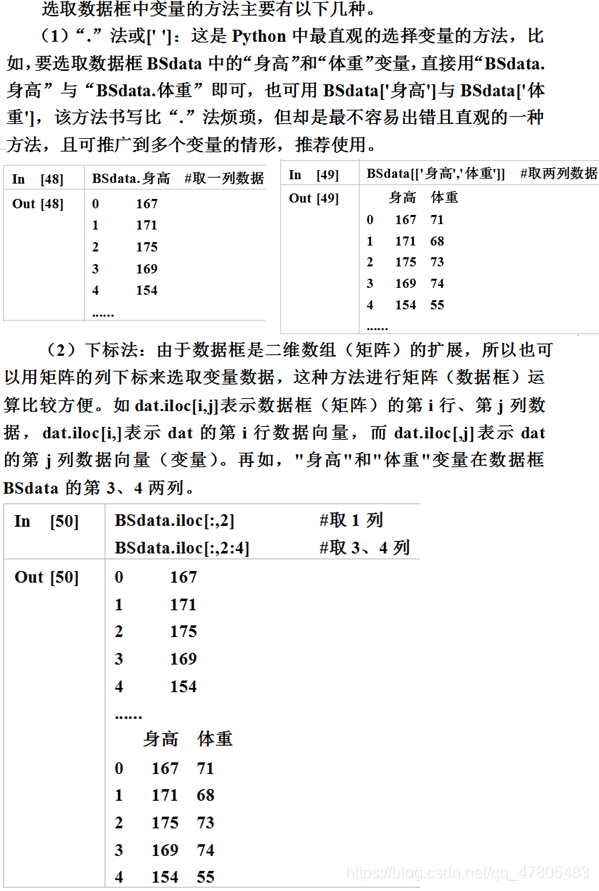 Python:python数据分析基础教程 王斌会 第三章 Python编程分析基础 Bsdata Csdn博客