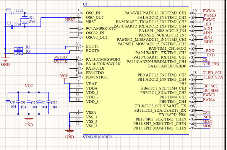自己画的STM32老是烧掉原因分析_stm32容易烧坏吗-CSDN博客