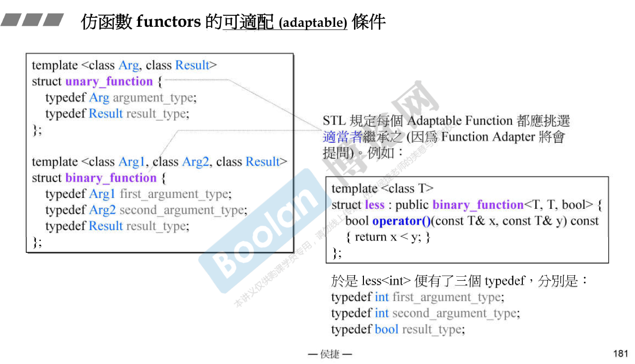 C++ 标准模板库（STL）——仿函数(functors)_c++ 仿函数-CSDN博客