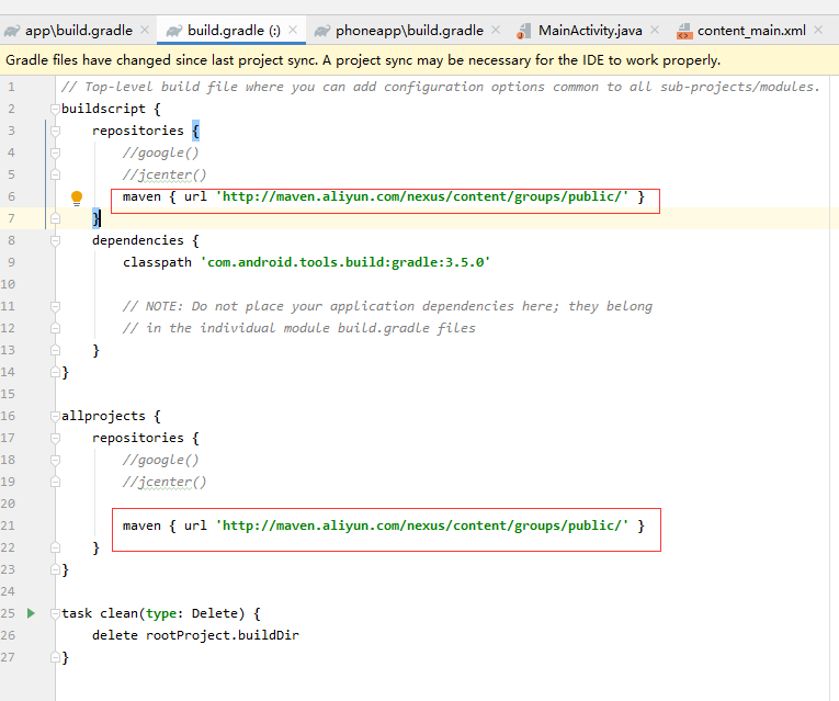 Android Studio构建时报gradle相关错误的解决办法_please configure the proxy settings ...