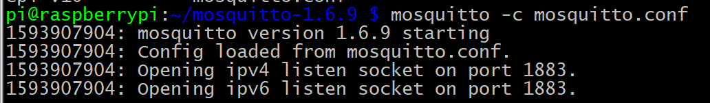 【MQTT学习】在树莓派上安装Mosquitto和使用_mosquitto -c mosquitto.conf -v-CSDN博客